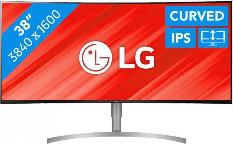 LG 38WK95C-W 38 inch curved Wide Quad HD IPS monitor - Tvs.nl